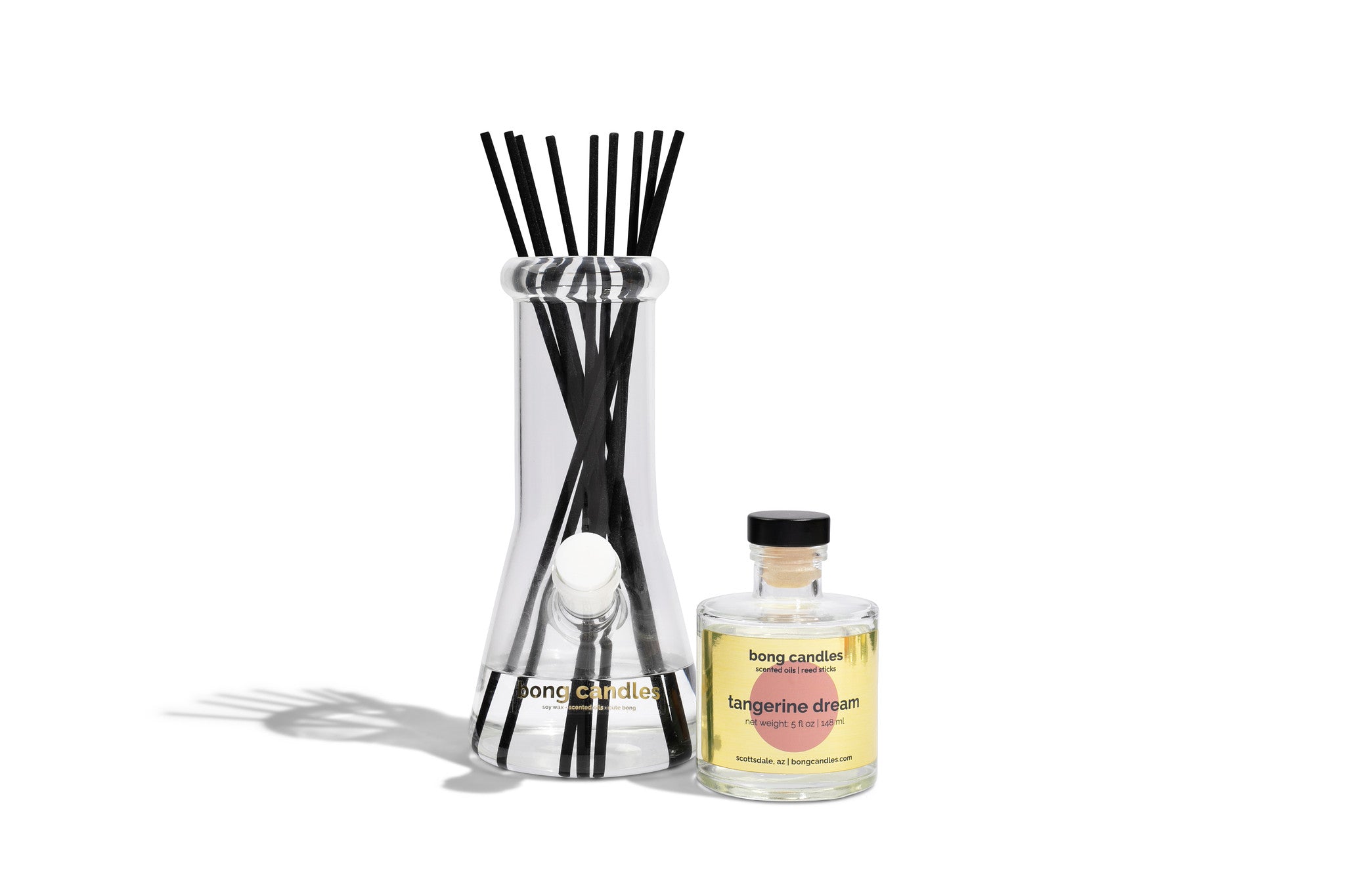 tangerine dream reed diffuser kit | bong candles