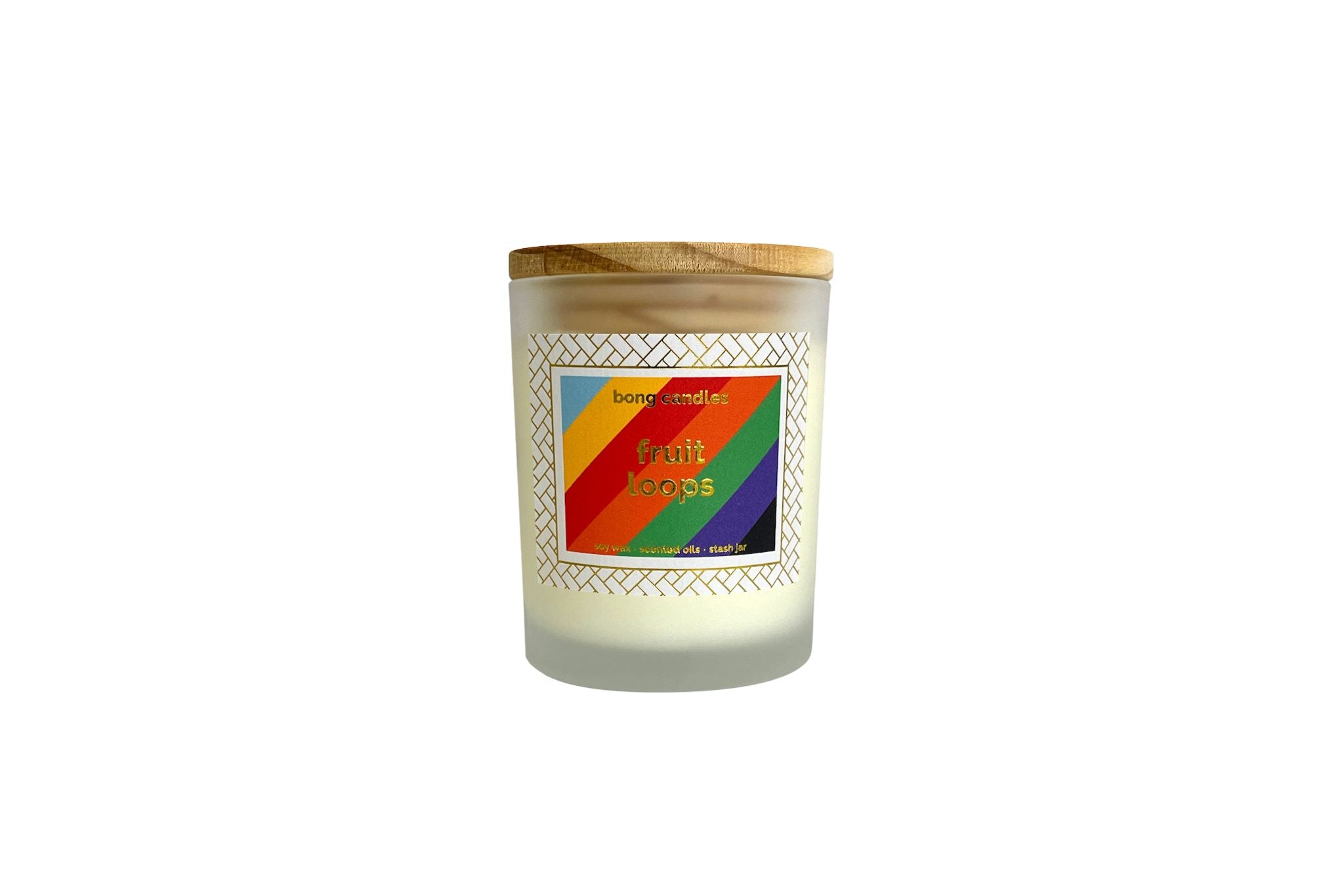 fruit loops stash jar candle – bong candles
