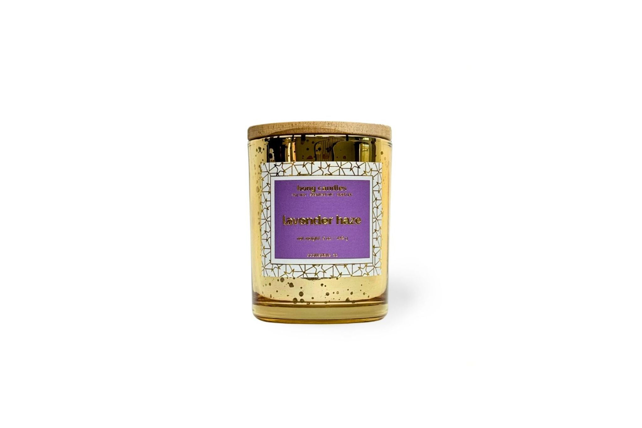 lavender haze stash jar candle – bong candles
